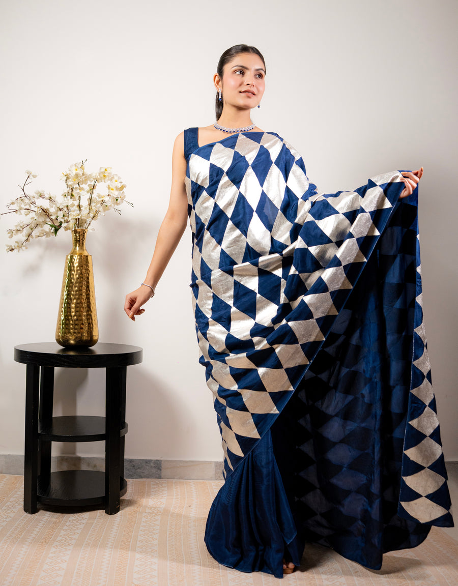 7 Fresh Ways to Drape Your Real Silver Saree This Festive Season